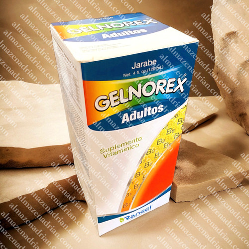 Gelnorex Jarabe Adulto 120 ml Rangel suplemento | almazene.com