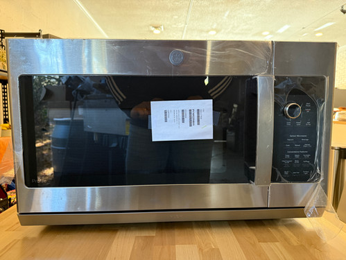 GE 1.9-cu ft Over-the-Range Microwave with Sensor Cooking, ( Stainless ...