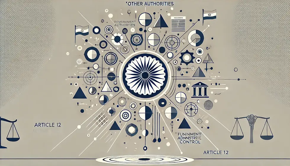 Meaning of “other authorities” under Article 12 Of Constitution