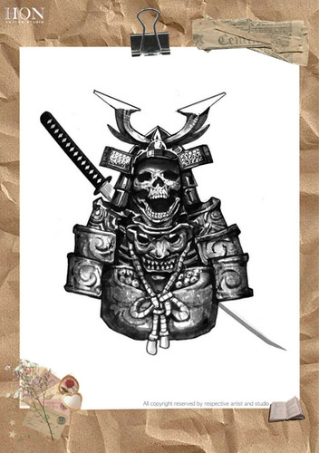 Shogun Tattoo Flash | Hon Tattoo Studio