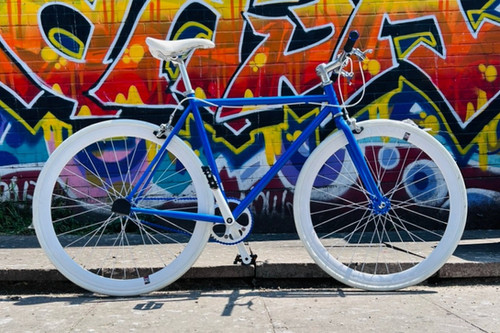Teman - Blue/White -V2 | hackney-cycles