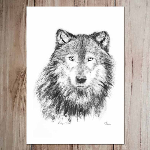Fine Art Print - Wolf Wildness | Heartsing
