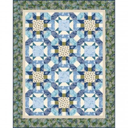Turtle Bay Quilt Kit 55" x 69" Fabric By Maywood Studios ...
