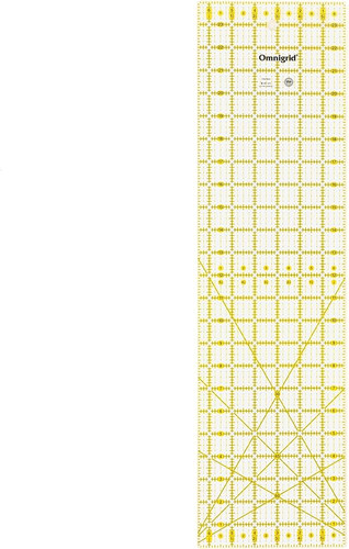 Omnigrid R6524 Omni Grid Ruler 6.5X24In, 6-½" x 24" | SewMuchLoveQuiltShop