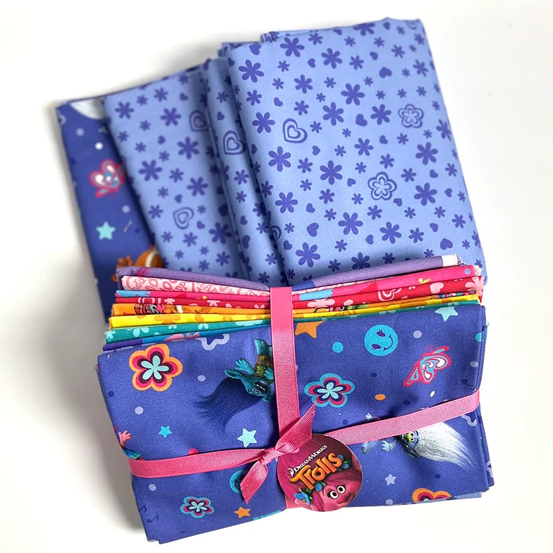 100% Happy Dreamworks Troll Quilt Kit by Craftsy - 57"x68 ...