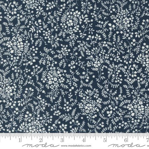 Shoreline Navy Blue 55304 24 by Camille Roskelley for Moda Fabrics ...