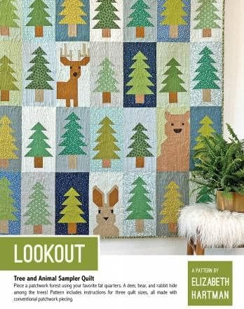 Lookout Quilt Pattern by Elizabeth Hartman | SewMuchLoveQuiltShop