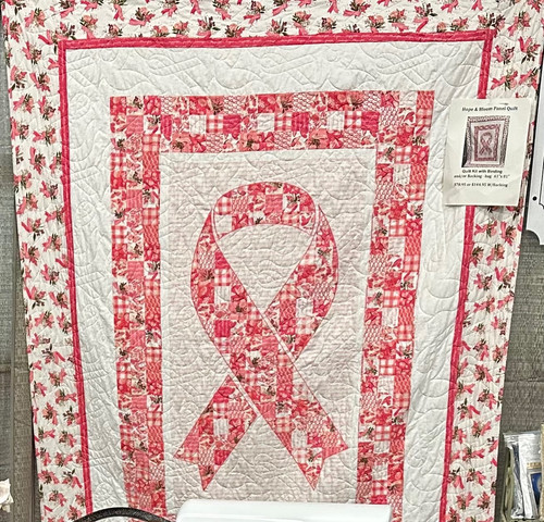 Hope In Bloom Panel Quilt Kit 66x81 with Free Gift | SewMuchLoveQuiltShop