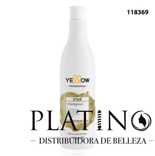 SHAMPOO STAR YELLOW 500ML 118369 | platino