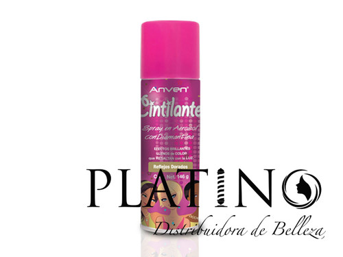 SPRAY CINTILANTE ANVEN 146GR | platino