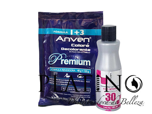 DECOLORANTE ANVEN PREMIUM 40G 7506115651975 | platino
