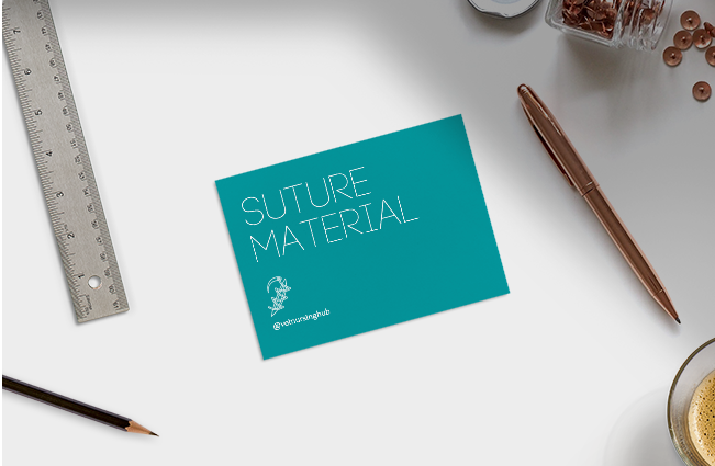 Suture materials | Veterinarynursehub | Vetnurserevision