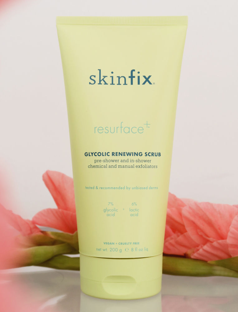 Skinfix Resurface+ Glycolic Renewing Body Scrub, Review