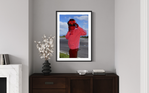 The Frank Ocean Helmet Print | Print Prince