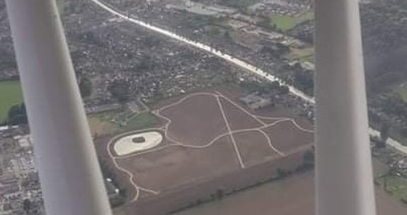 The paths of Dion’s Wood all laid out