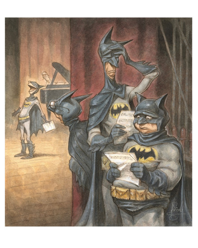 Tirage Batman The Musical ! - Peter de Sève | un jour une illu