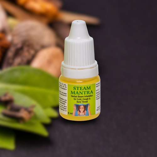 Steam Mantra - Natural Steam Inhalation for Soothing Cold, Cough & Sore ...