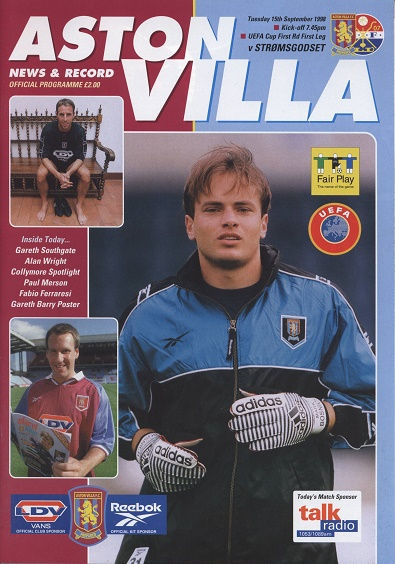 Aston Villa matches refereed by Hartmut Strampe | Aston Villa Database