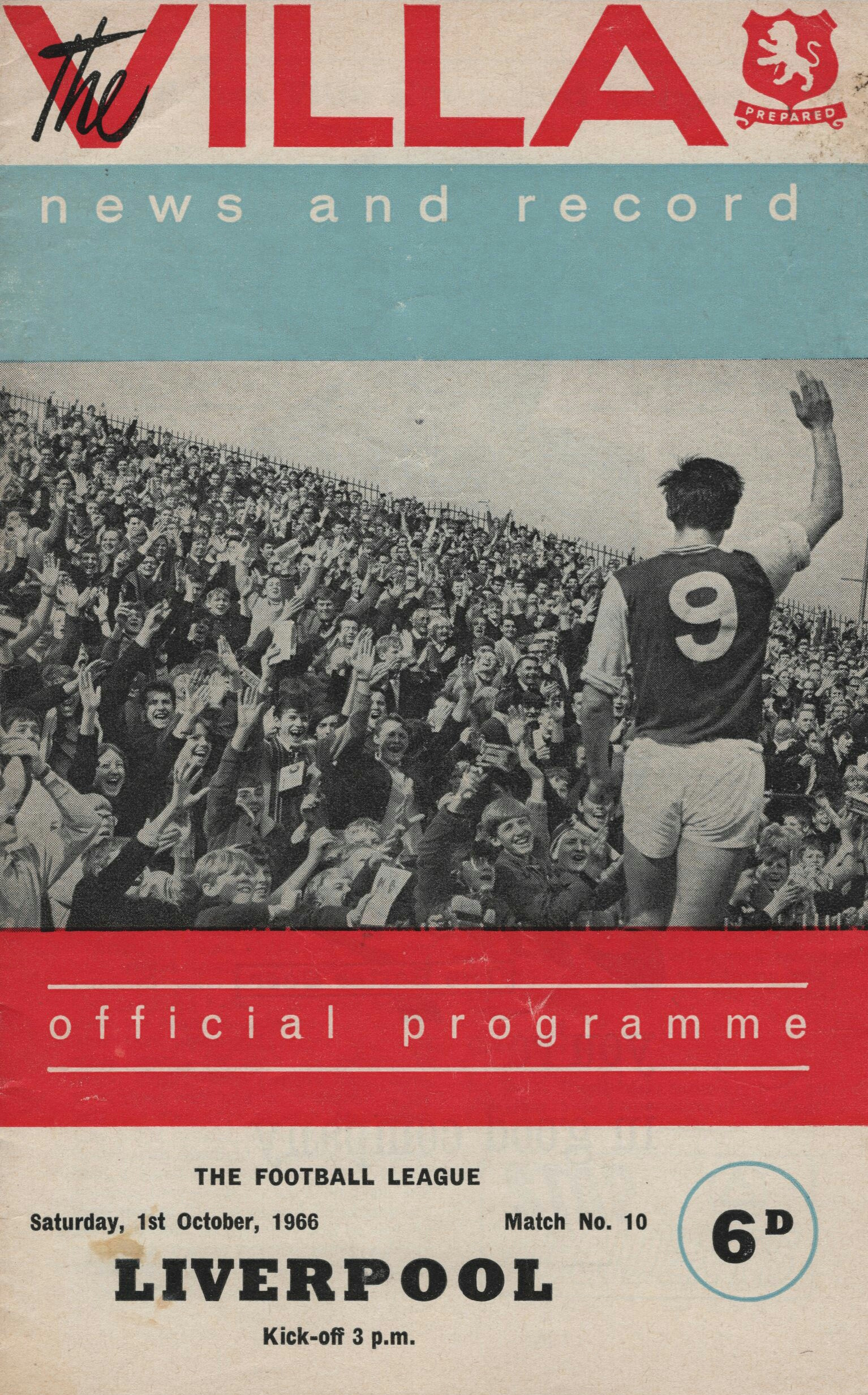 Aston Villa matches refereed by Ken Stokes | Aston Villa Database