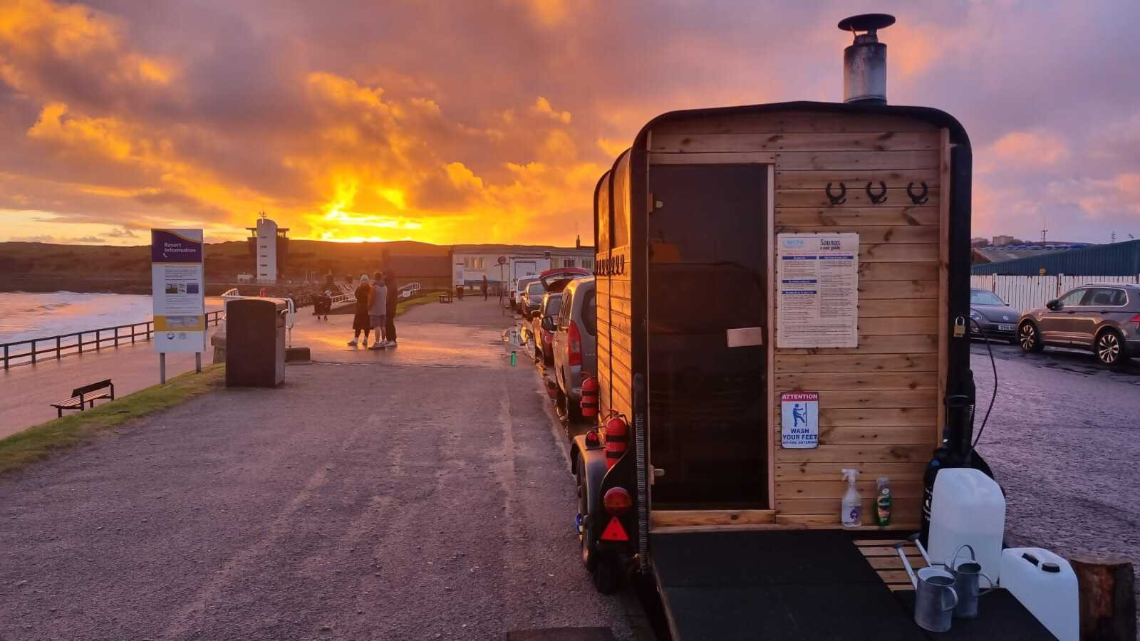 Beach Sauna Experience | Barbossauna | Aberdeen