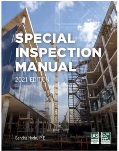 Special Inspection manual,2021 edition | mysite