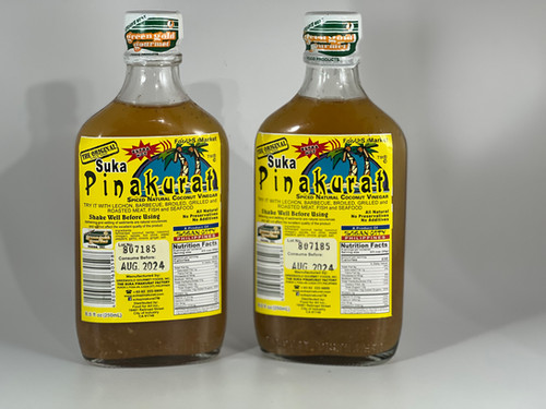 Suka Pinakurat the Original Flavor Spiced Natural Coconut Vinegar (2 ...
