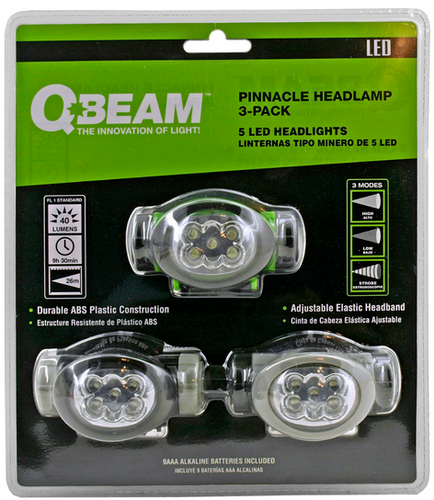 Battery LED Headlamp Headlights Flashlight Work Light Bar Head Band ...