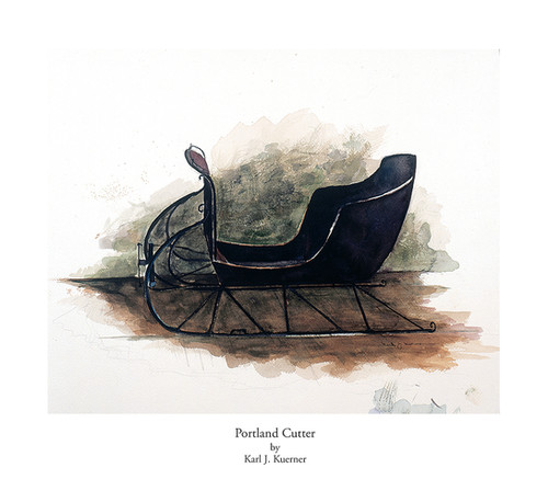 Portland Cutter (12 x 10.5); Original Painting 13" x 11" watercolor ...