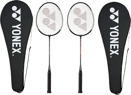 Yonex GR 303i Combo Badminton Racquet with Full Cover, Set of 2 ...