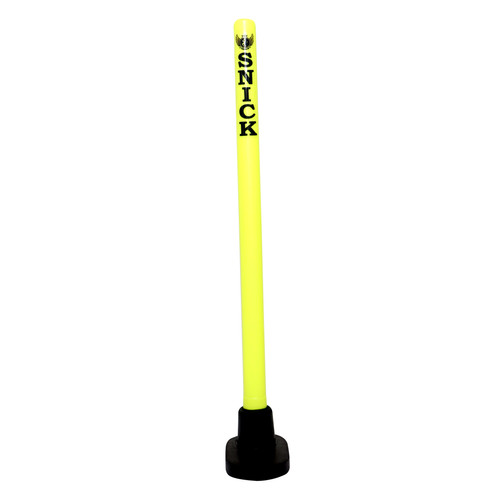 Snick SINGLE TARGET Plastic stump with Rubber Base (2025) | Crickworld LLC