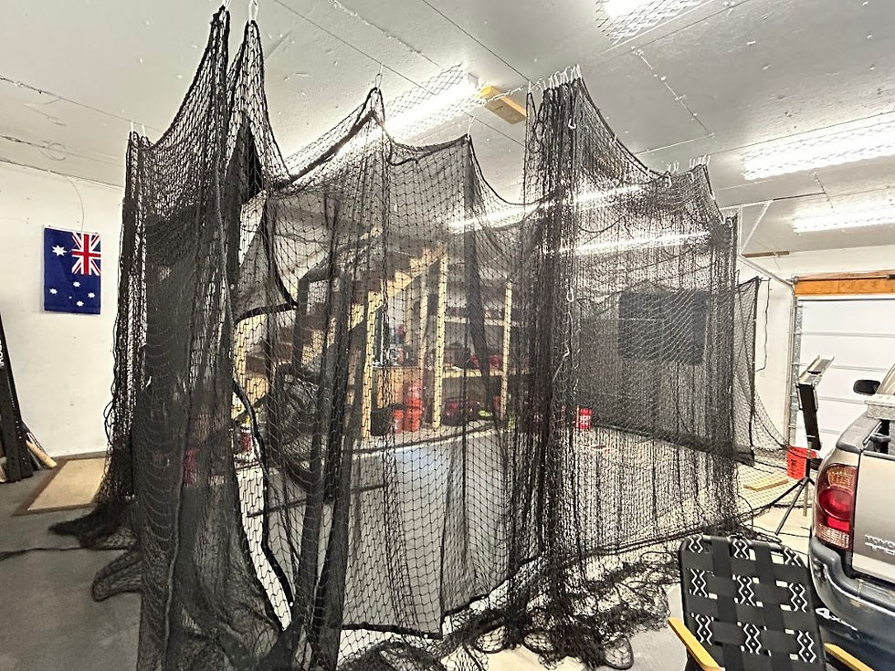 How To Build A Garage Batting Cage