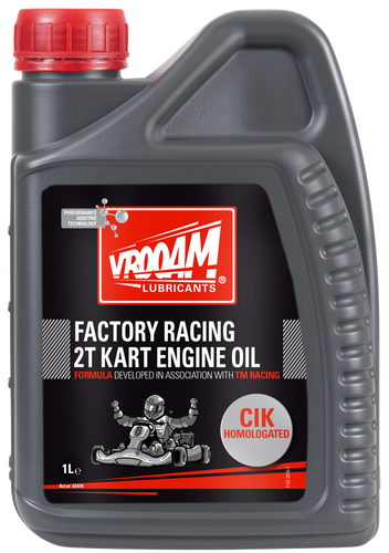 Vroom Factory Racing 2T kart oil | Karting Solutions