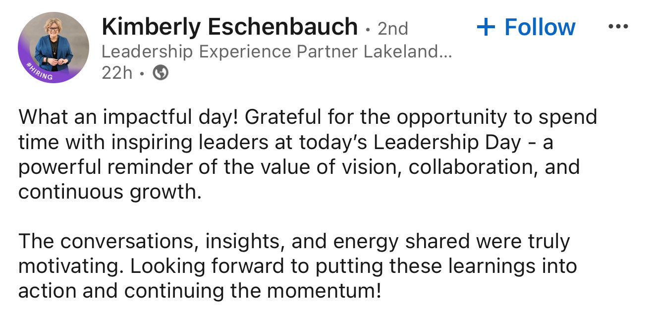 Leadership Day @ Lambeau Field with Bill Marklein | Employ Humanity