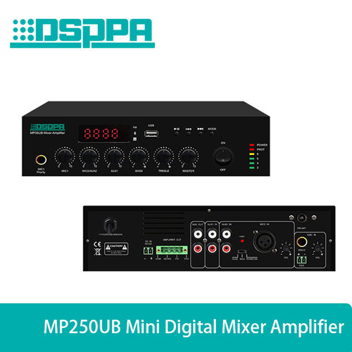 DSPPA MP250UB 250W Mini Digital Mixer Amplifier | MetaMall