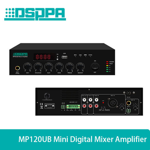 DSPPA MP120UB 120W Mini Digital Mixer Amplifier | MetaMall