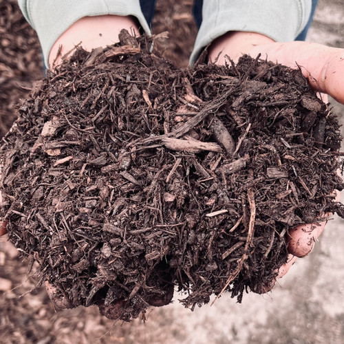 Brown | Double Shred | Premo | Akrons Finest Mulch