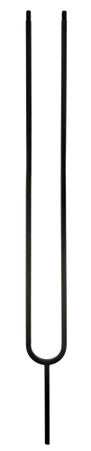 Iron Balusters Pitchfork | Steel City Stair