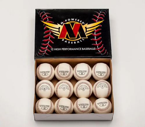 Practice Baseballs | 3 Dozen | M^Powered Baseball