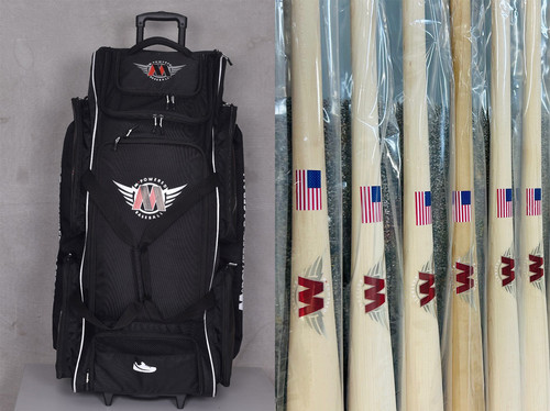 Gear Bag and FREE Bat Combo | M^Powered Baseball