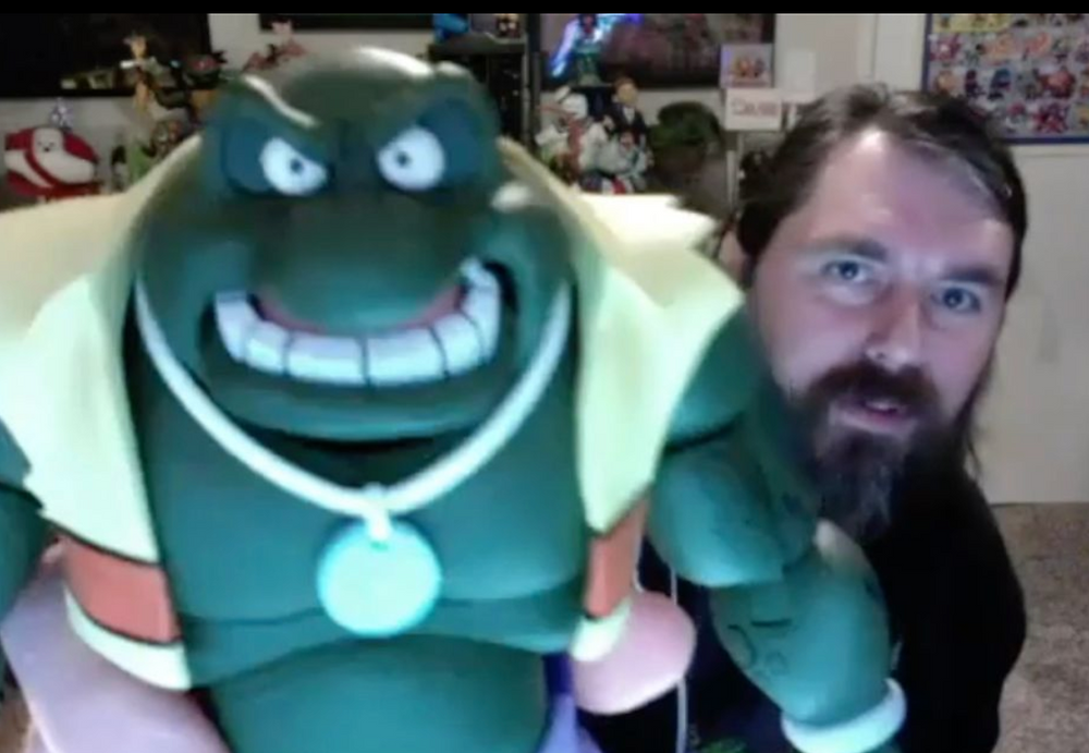 NEW NECA TMNT 1987 INTERVIEW Animated Series COLOSSUS OF THE SWAMP ...