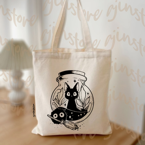 Ecobag - Kiki Gatinho Preto | ajinstore