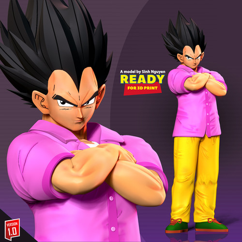Badman Vegeta - Dragon Ball | The Artist Company