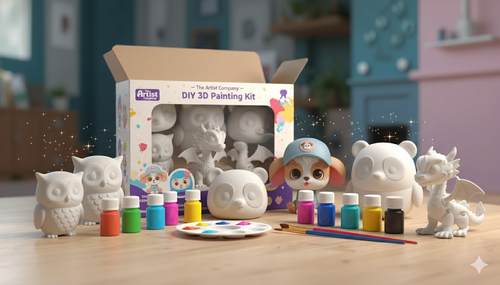 The Artist Company – DIY 3D Painting Kit for Kids | Creative 3D ...