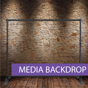 Shop Affordable Media Wall Backdrops | Bannerworld.com.au