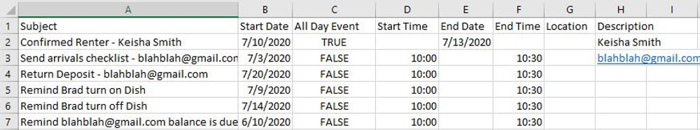 How to Create a Google Calendar Template of Events