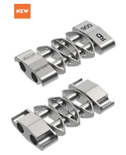 MEMORIA® 3D Leaf Spring Self-activated expander 4 Springs 450gr 6mm | OrthoFlex