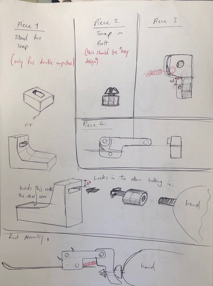One-way Attachment Mechanism Concepts