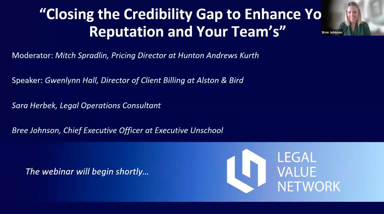 Closing the Credibility Gap to Enhance Your Reputation & Your Team’s