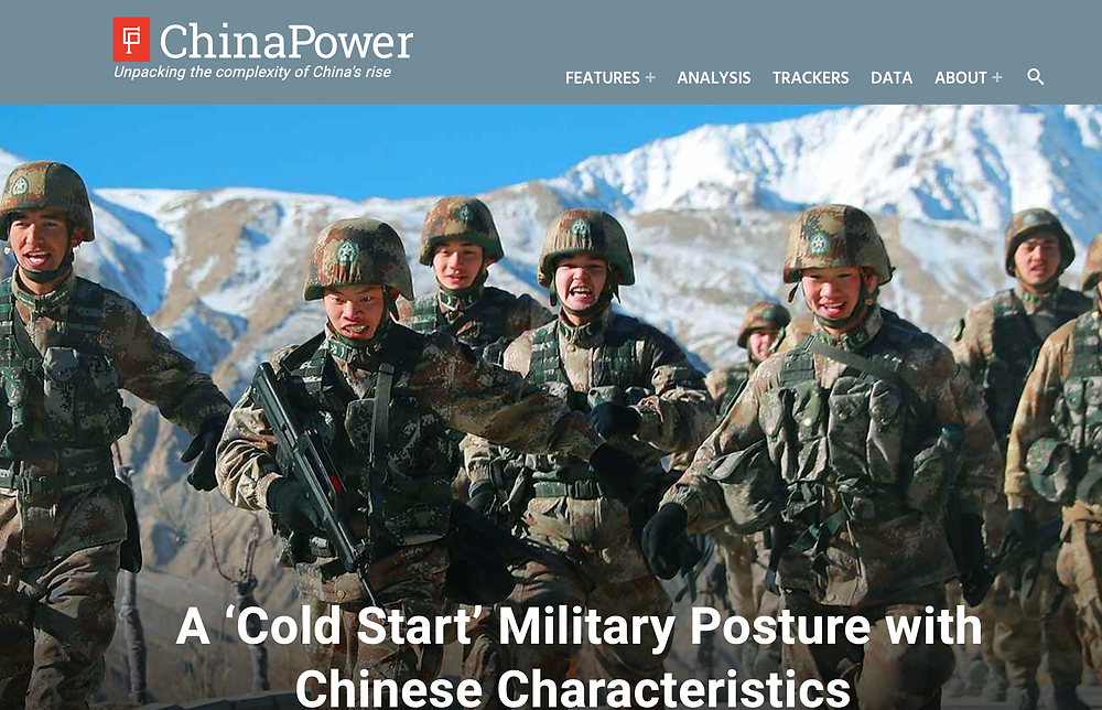 A ‘Cold Start’ Military Posture with Chinese Characteristics