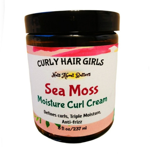 Sea Moss Moisture Curl Cream - For Curly Hair | GrassRootBotanicals